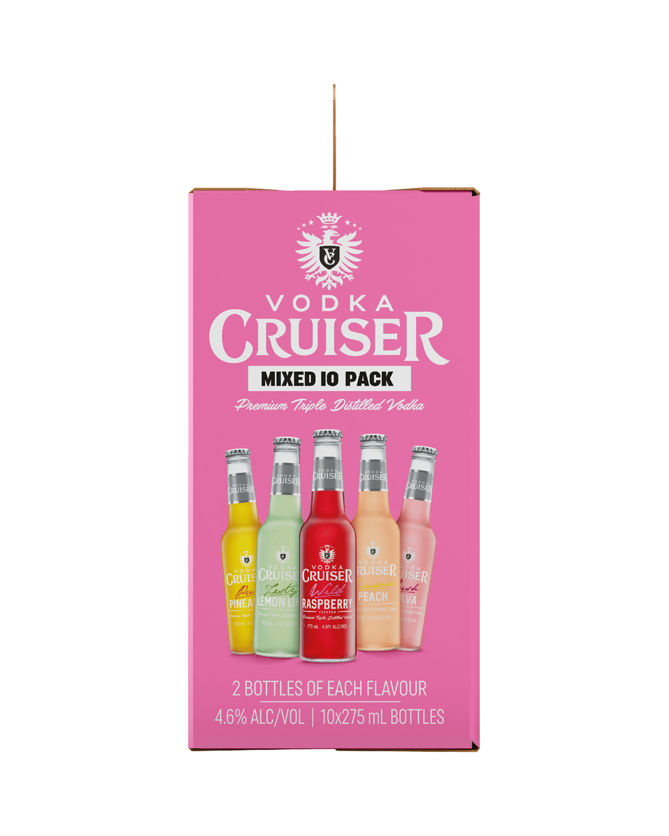 Buy Vodka Cruiser Mixed 10 Pack Bottles 275ml Online @Lowest Price