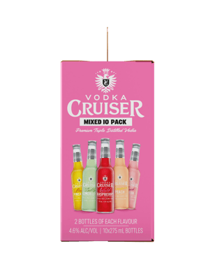 Buy Vodka Cruiser Mixed 10 Pack Bottles 275ml Online @Lowest Price