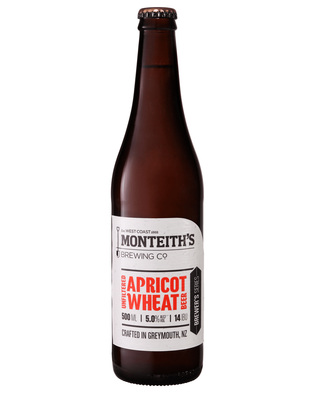 Buy Monteith's Apricot Wheat Beer 500ml Online @Lowest Price