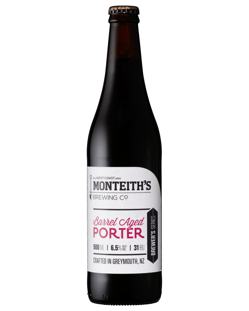 Buy Monteith's Barrel Aged Porter 500ml Online @Lowest Price