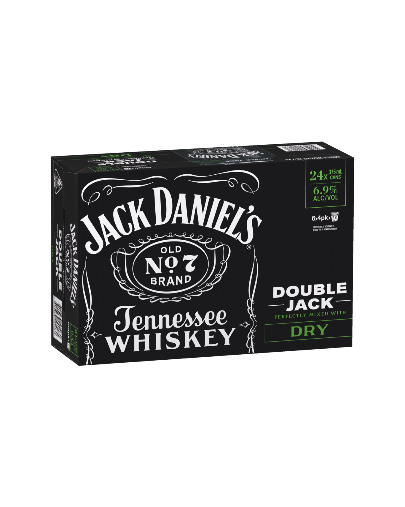 Buy Jack Daniel's Double Jack & Dry Cans 375ml Online @Lowest Price