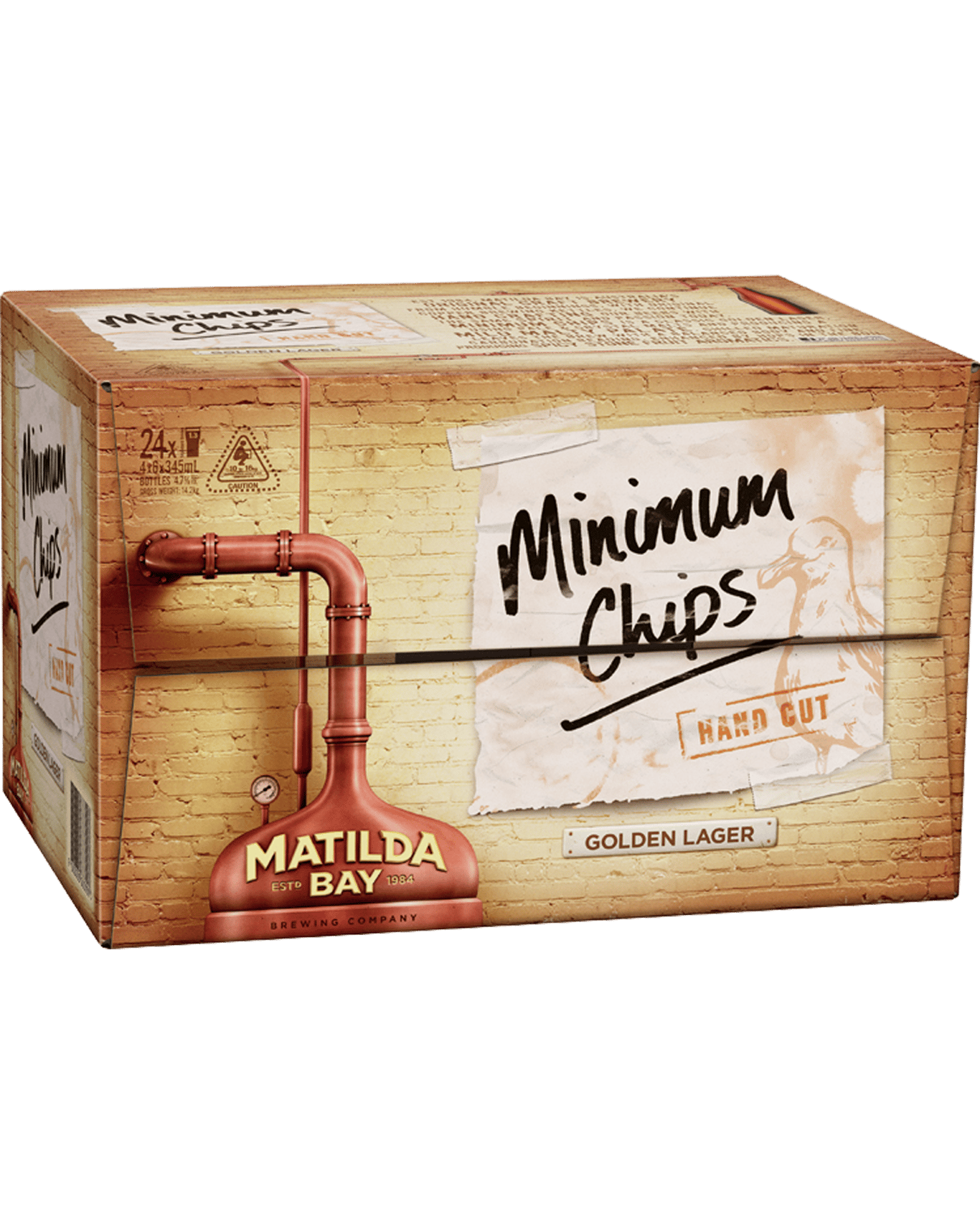 Buy Matilda Bay Minimum Chips Golden Lager 345ml Online @Lowest Price