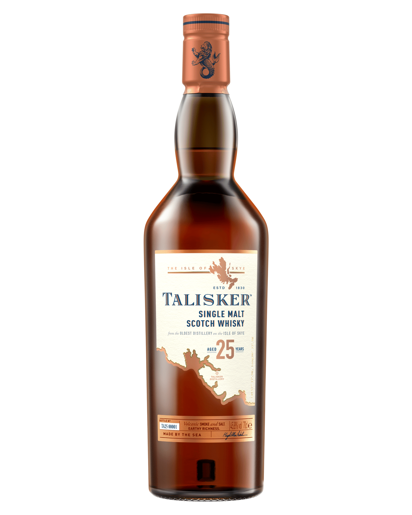 Buy Talisker 25 Year Old Single Malt Scotch Whisky 700ml Online @Lowest ...