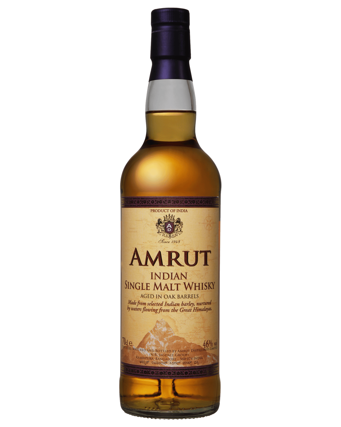 Buy Amrut Single Malt Indian Whisky 700ml Online @Lowest Price