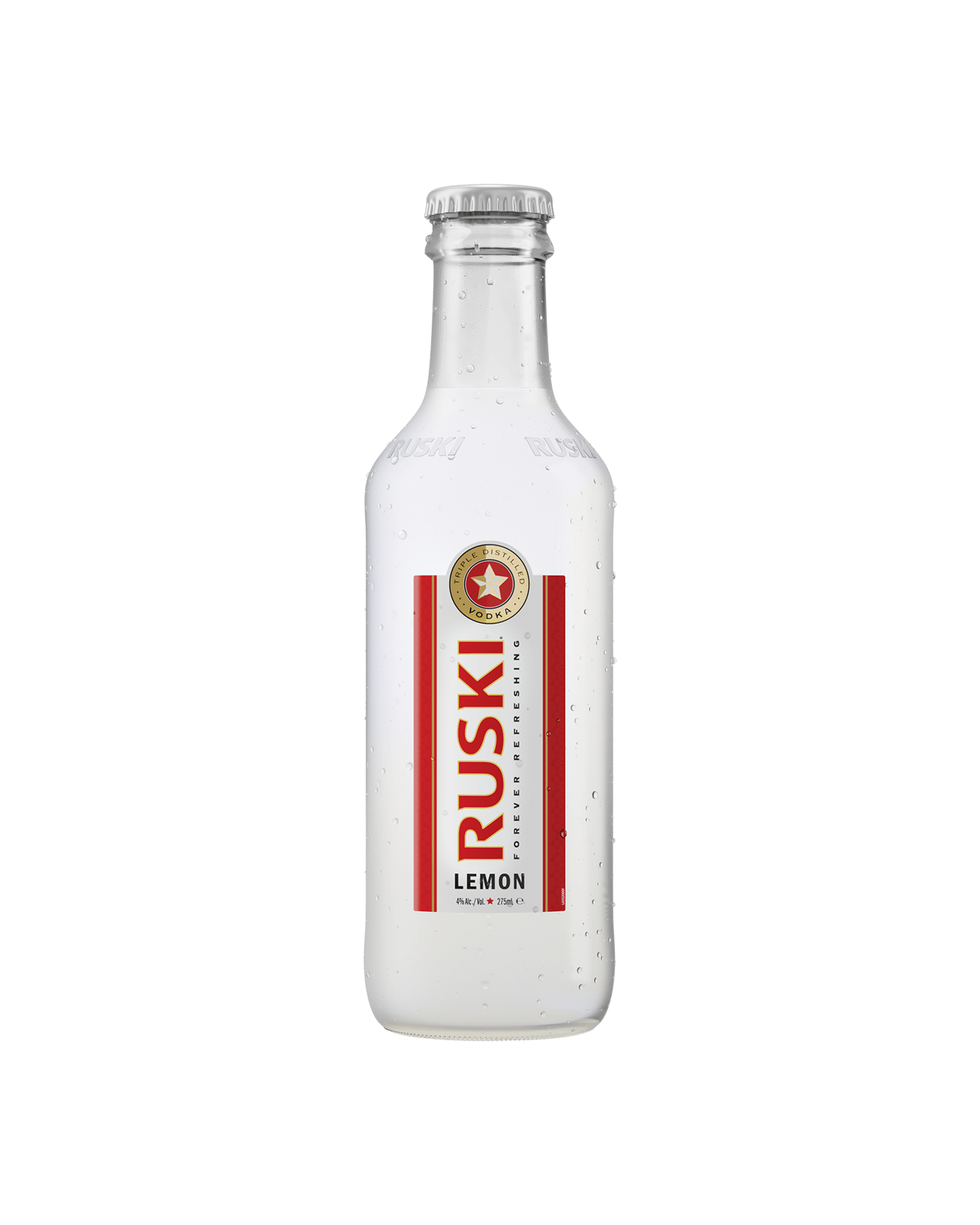 Buy Ruski Lemon Vodka Bottles 275ml Online @Lowest Price