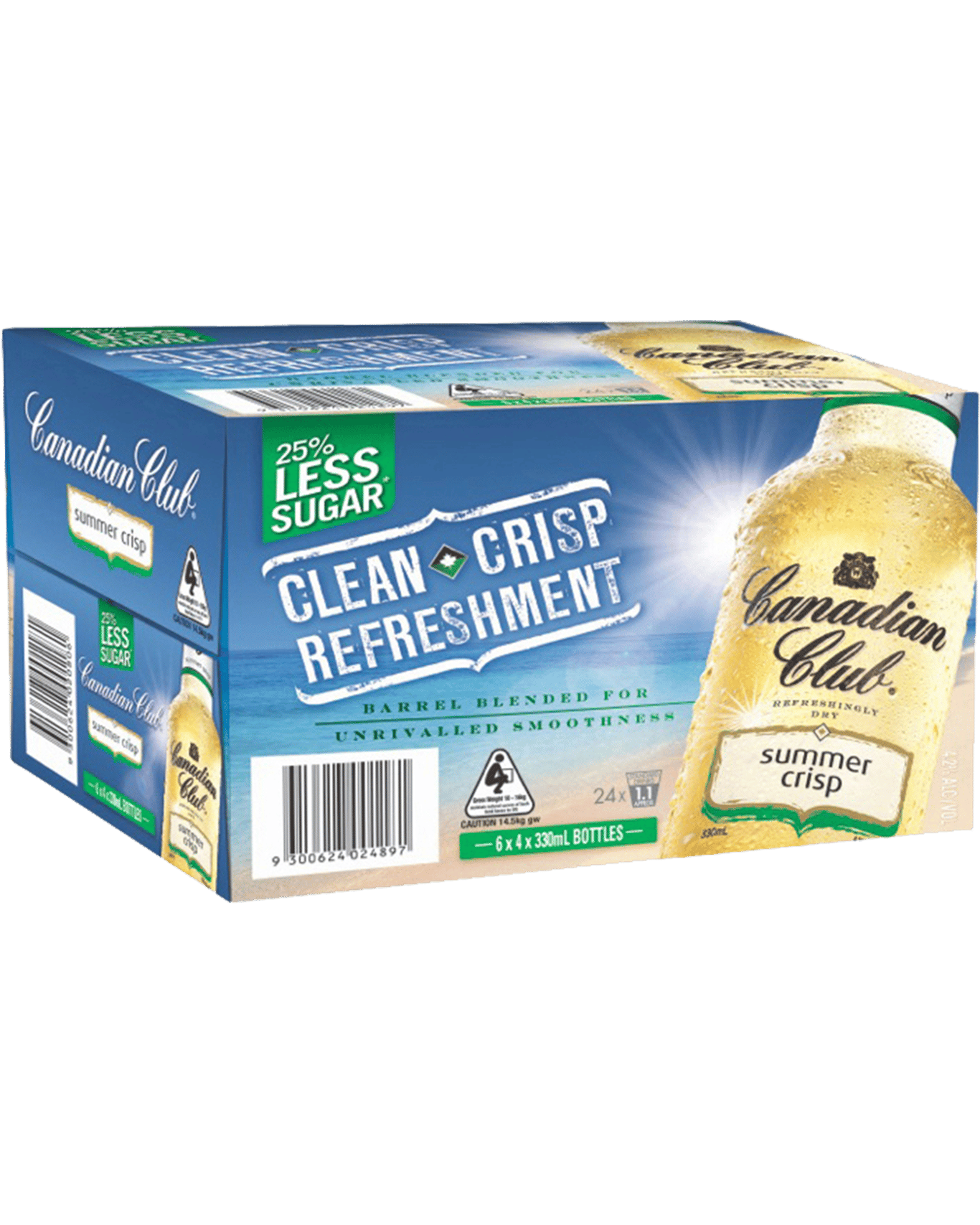 Buy Canadian Club Summer Crisp 330ml Online @Lowest Price