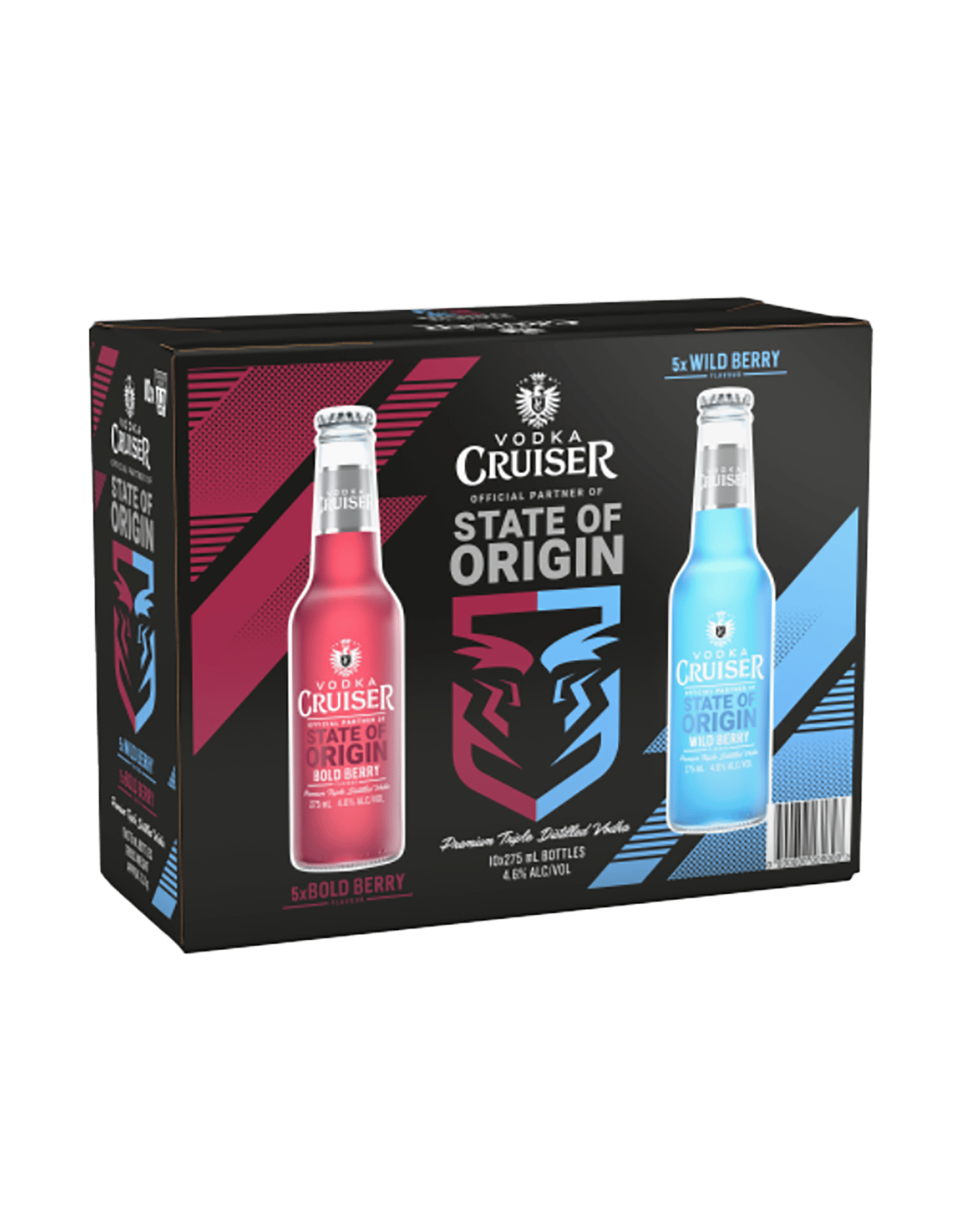 Buy Vodka Cruiser State Of Origin Mixed 10pack 4.6 Percent 275ml ...