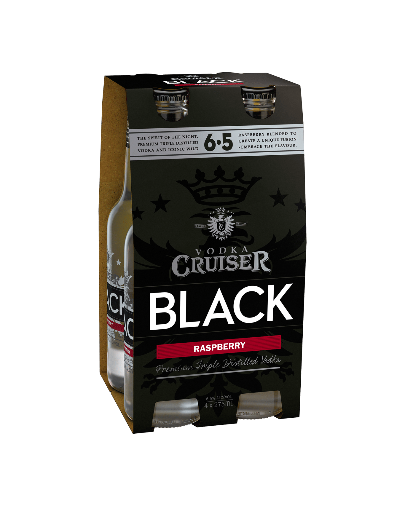 Buy Vodka Cruiser Black Raspberry Bottles 275ml Online @Lowest Price