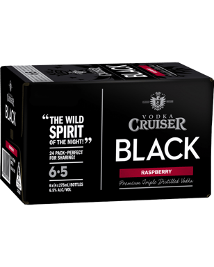 Buy Vodka Cruiser Black Raspberry Bottles 275ml Online @Lowest Price