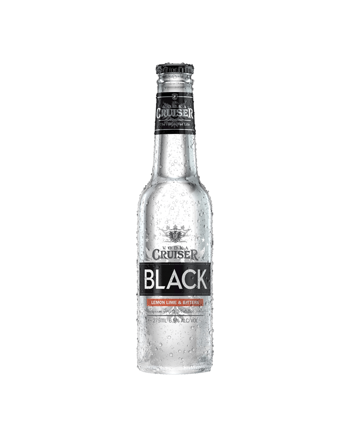 Buy Vodka Cruiser Black Lemon Lime & Bitters Bottles 275ml Online (Low ...