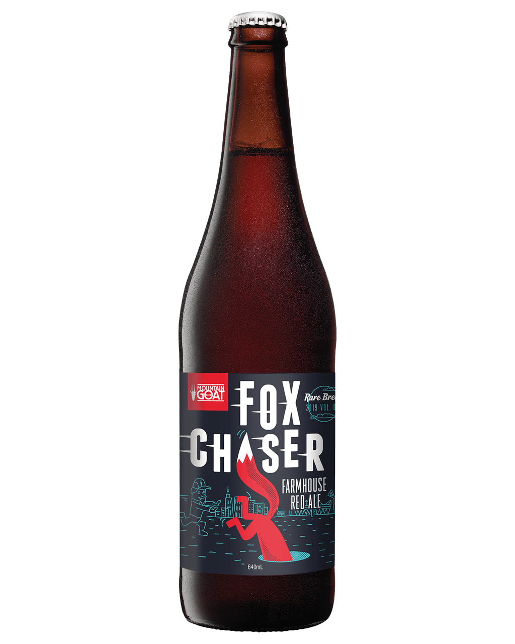 Buy Mountain Goat Rare Breed Fox Chaser Farmhouse Red Ale 640ml Online ...
