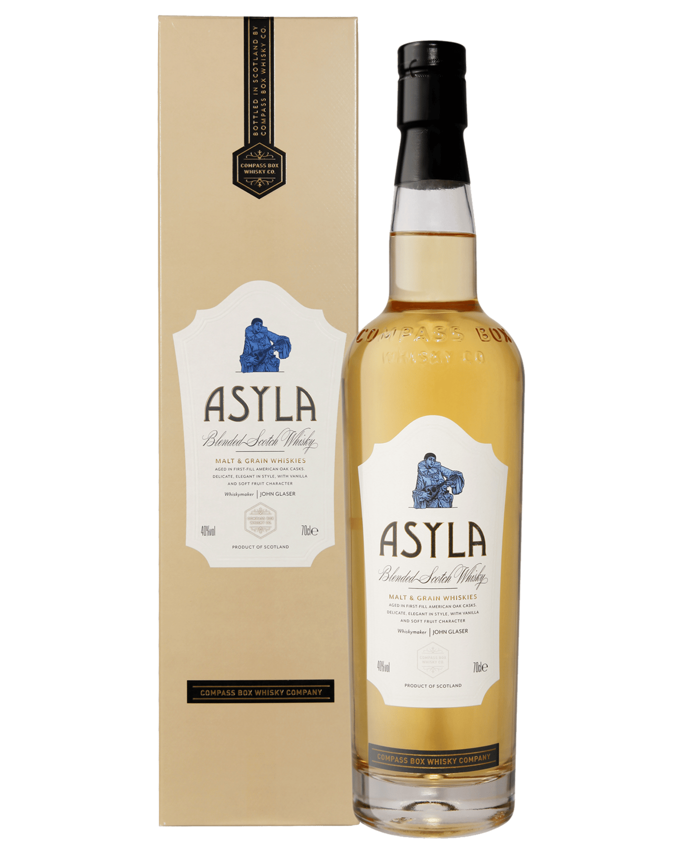 Buy Compass Box Asyla Blended Scotch Whisky 700ml Online @Lowest Price