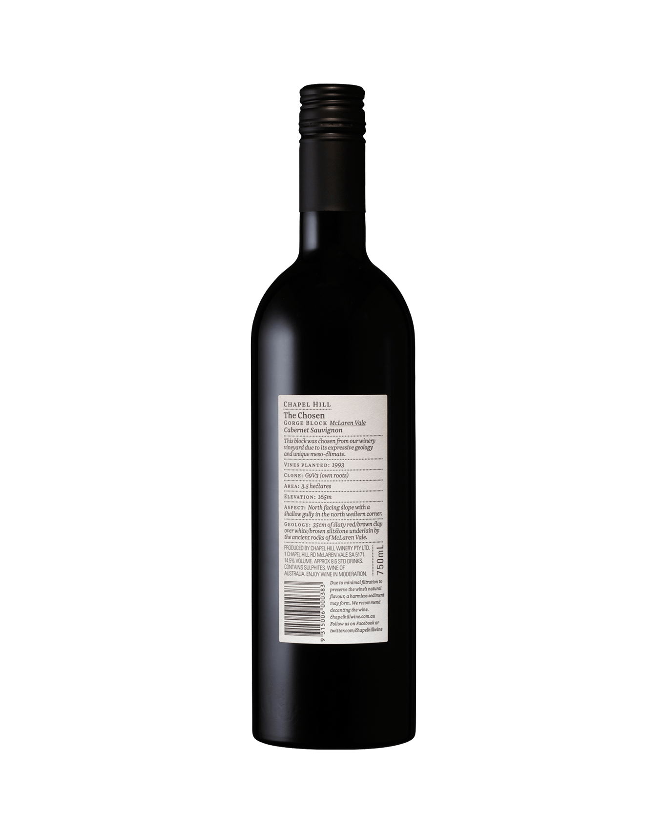 Buy Chapel Hill Gorge Block Mclaren Vale Cabernet Sauvignon Online ...
