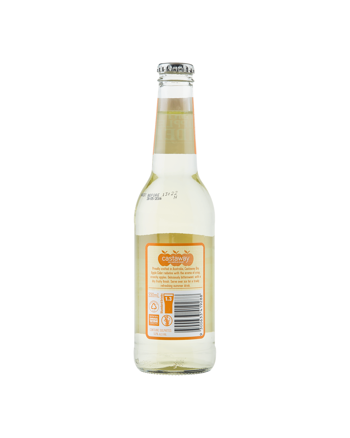Buy Castaway Dry Apple Cider Bottles 330ml Online @Lowest Price