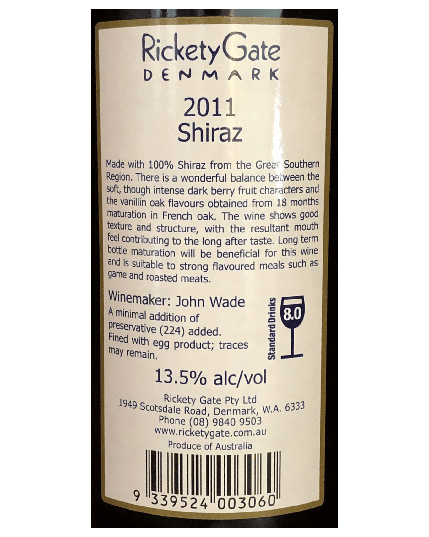 Buy Rickety Gate Shiraz Online @Lowest Price