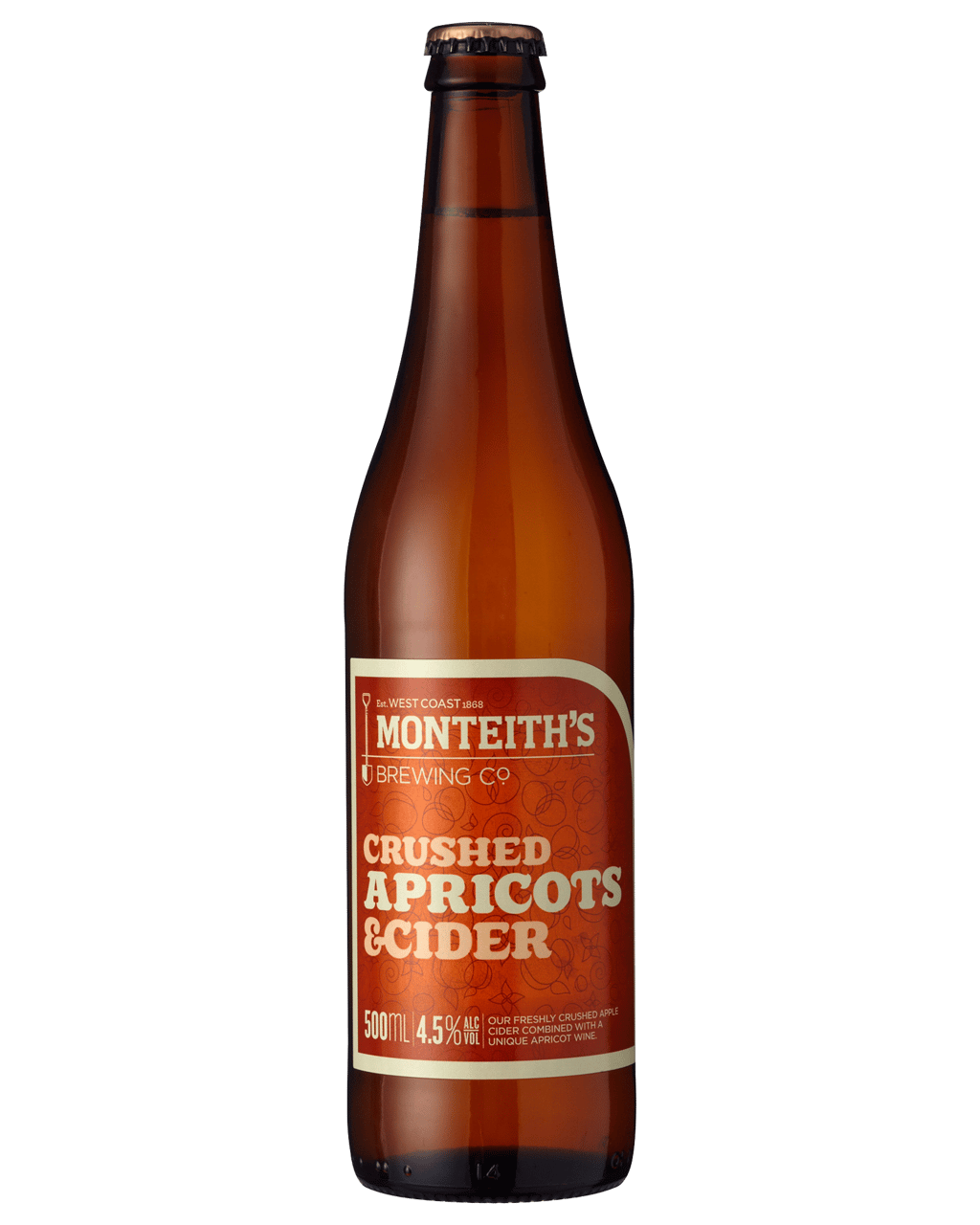 Buy Monteith's Crushed Apricots Cider 500ml Online @Lowest Price