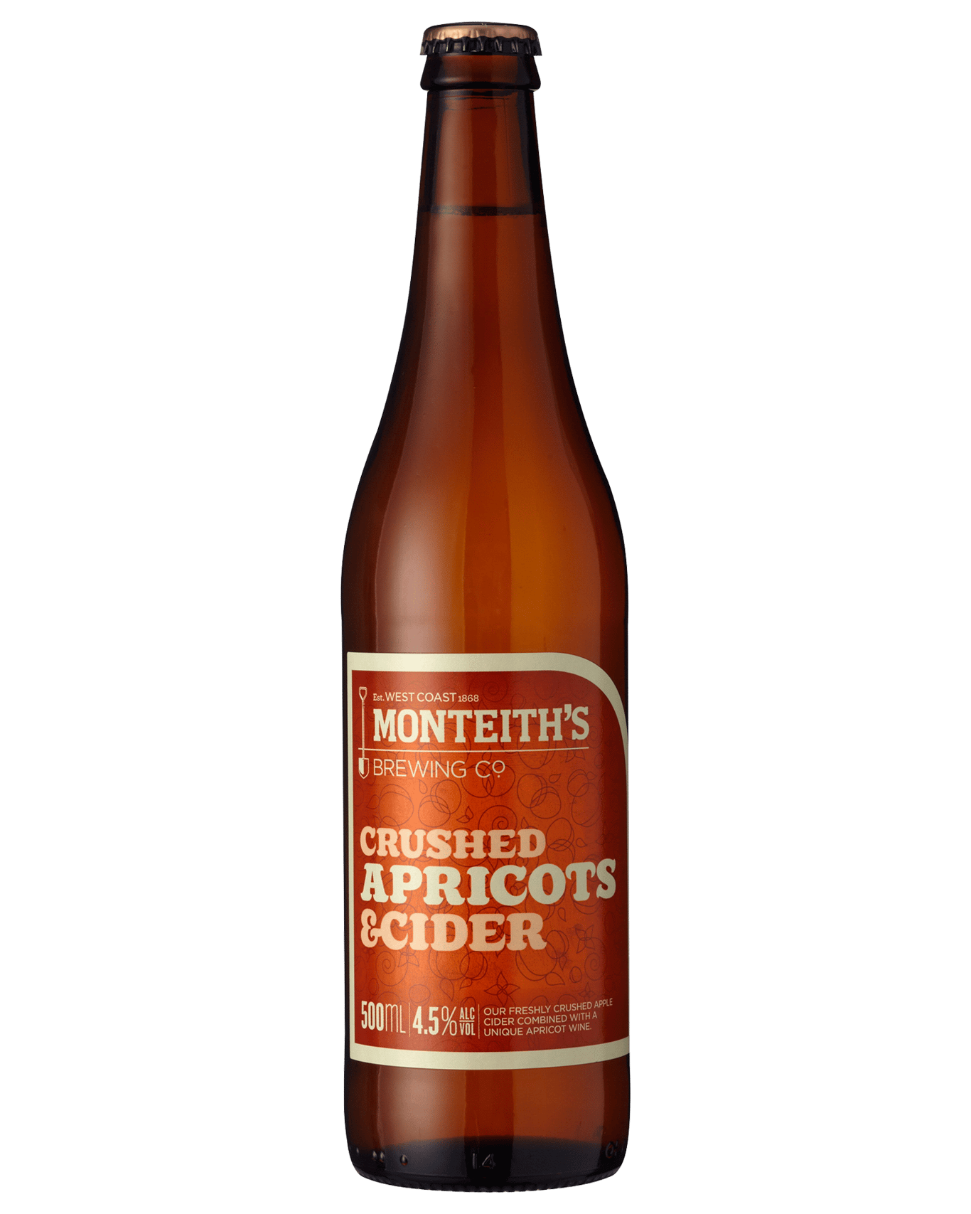 Buy Monteith's Crushed Apricots Cider 500ml Online @Lowest Price