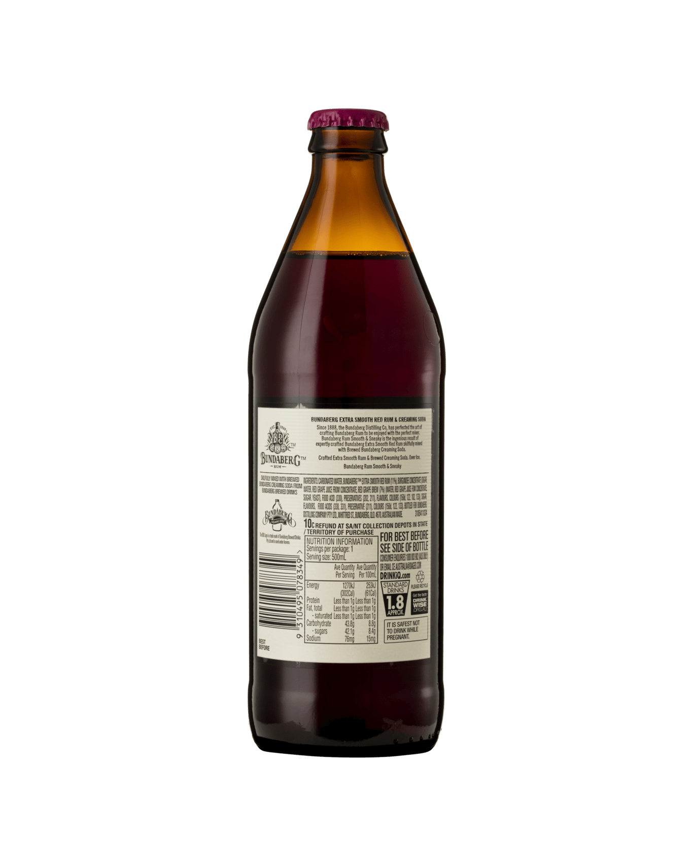 Buy Bundaberg Smooth & Sneaky 500ml Online @Lowest Price