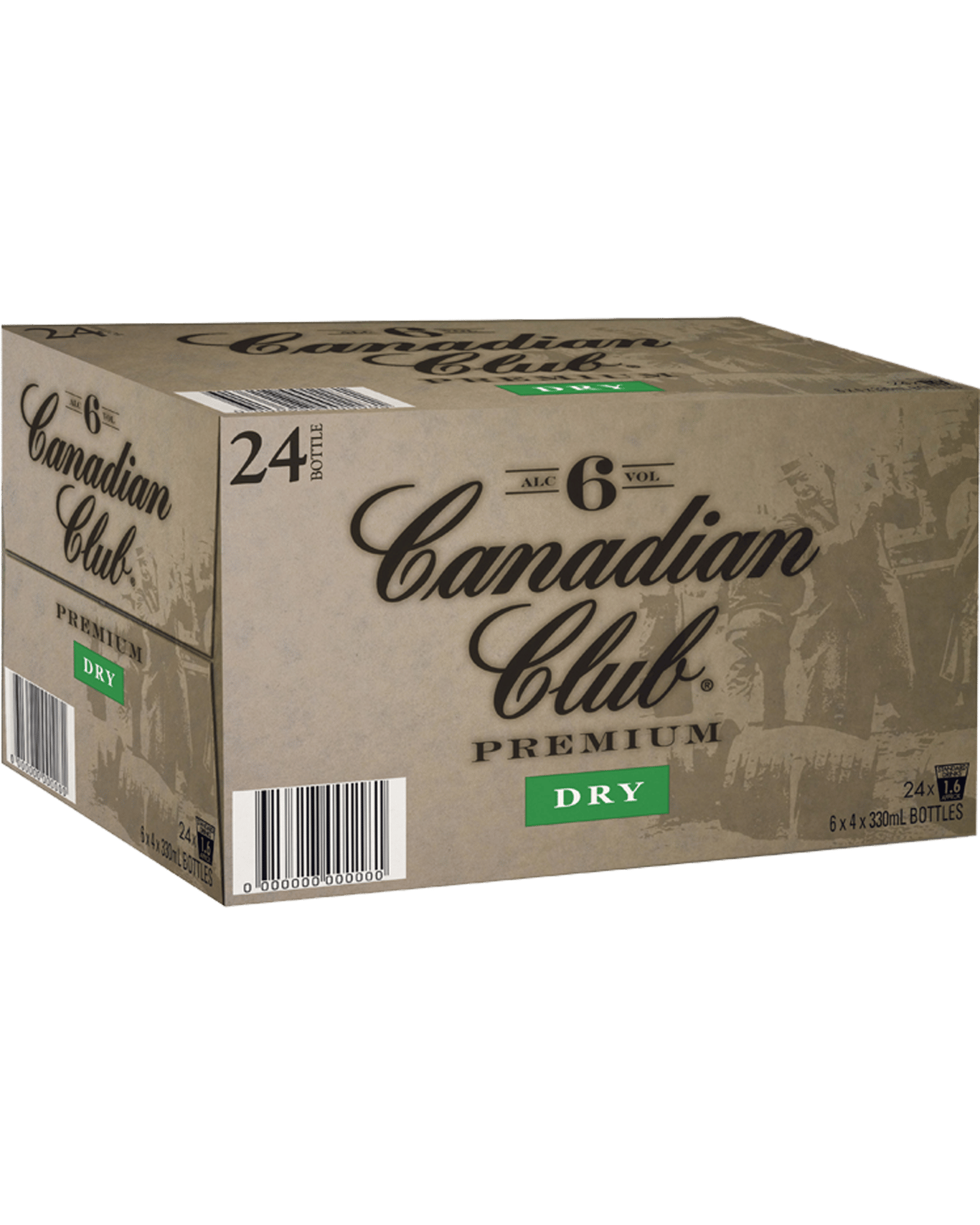 Buy Canadian Club Premium Whisky & Dry 330ml Online @Lowest Price