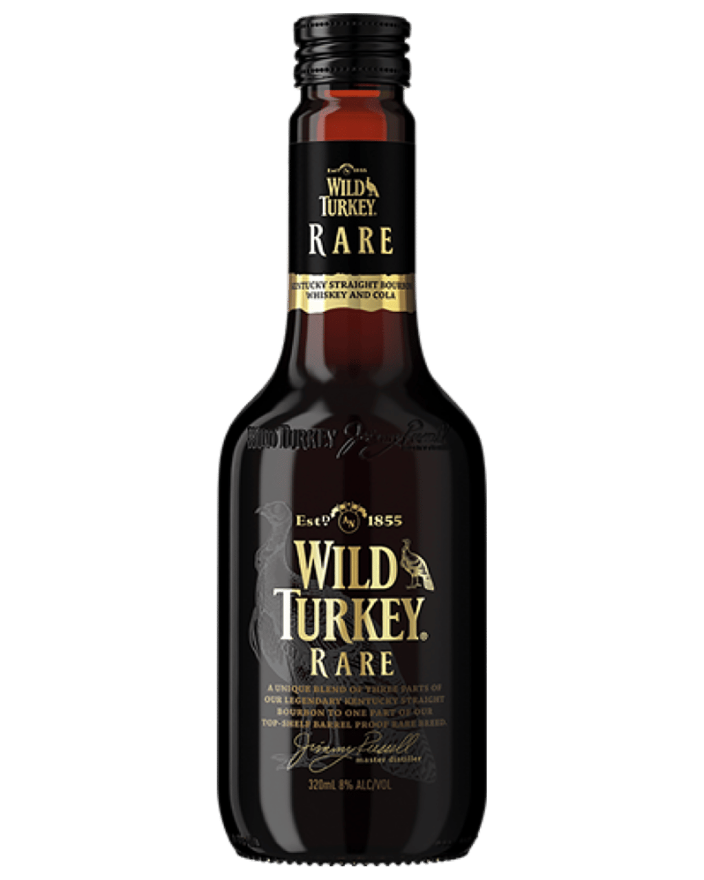 Buy Wild Turkey Rare Bourbon And Cola Bottles 320ml Online @Lowest Price