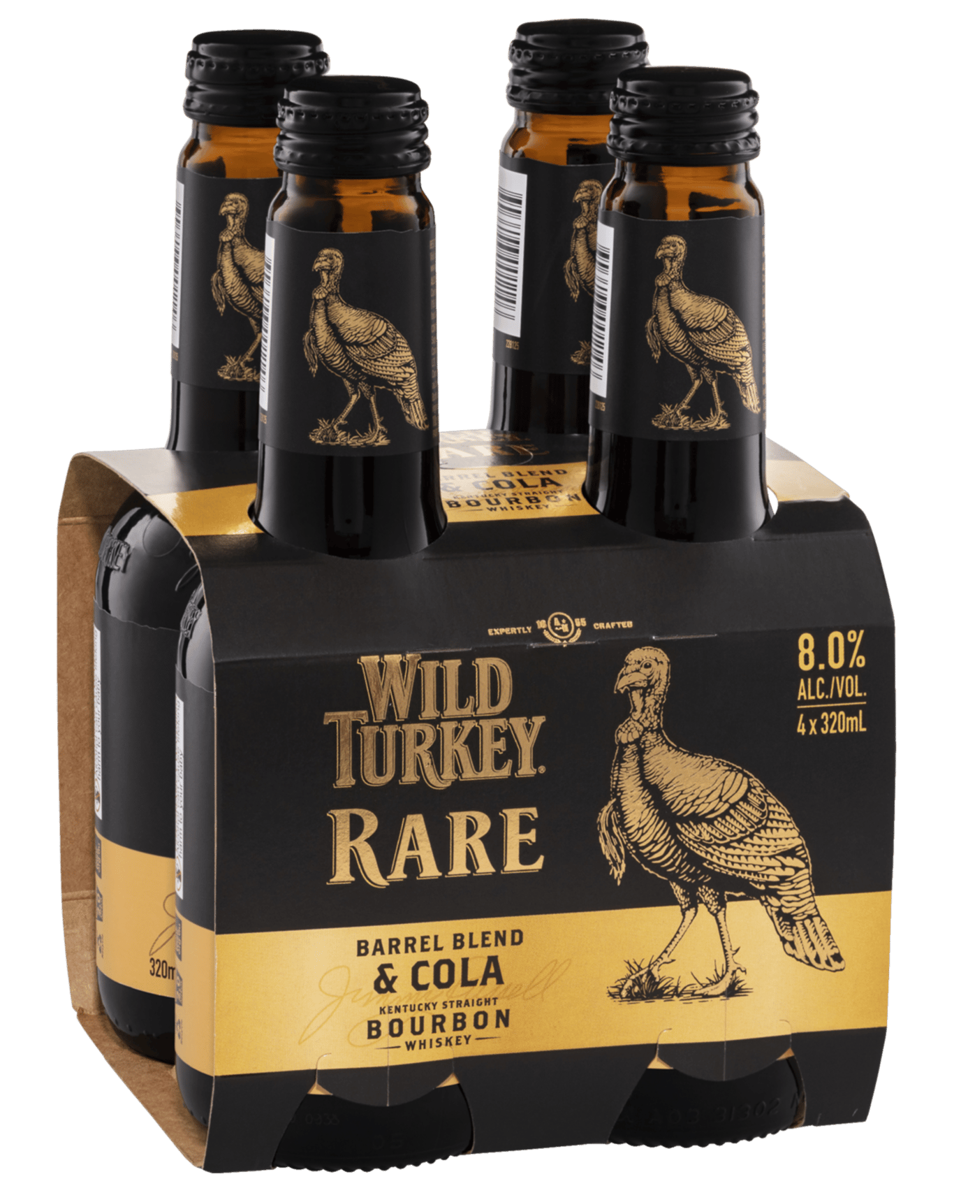 Buy Wild Turkey Rare Bourbon And Cola Bottles 320ml Online @Lowest Price