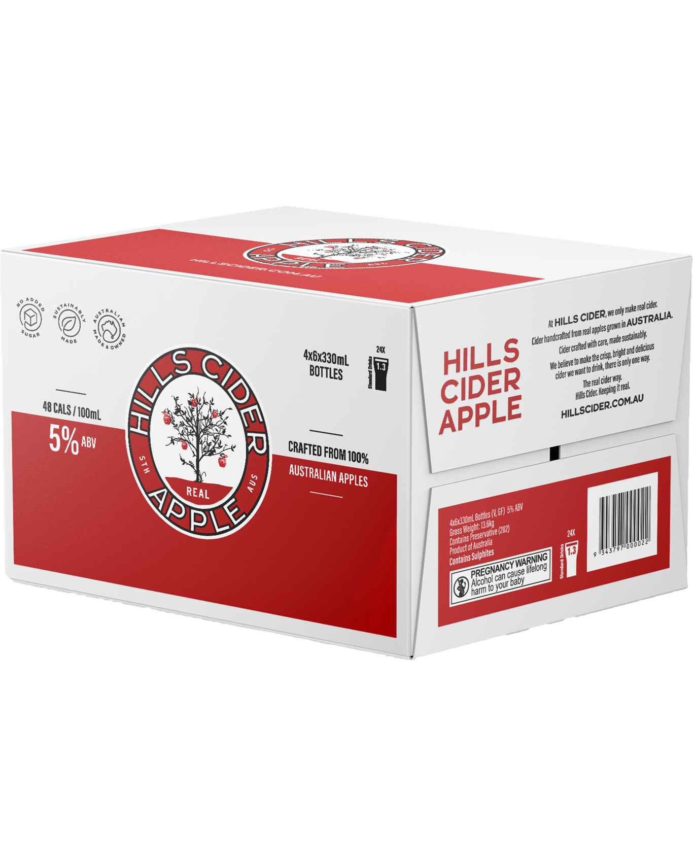 Buy The Hills Cider Company Apple Cider 330ml Online @Lowest Price