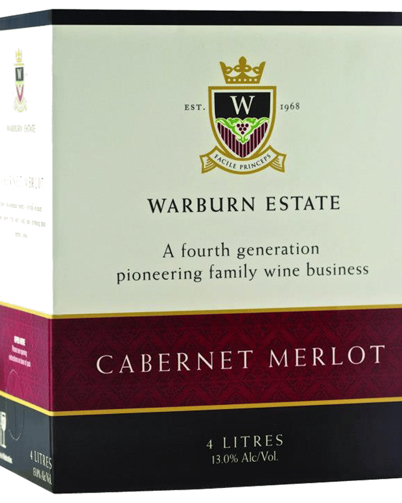 Buy Warburn Estate Premium Cabernet Merlot Cask 4l Online @Lowest Price
