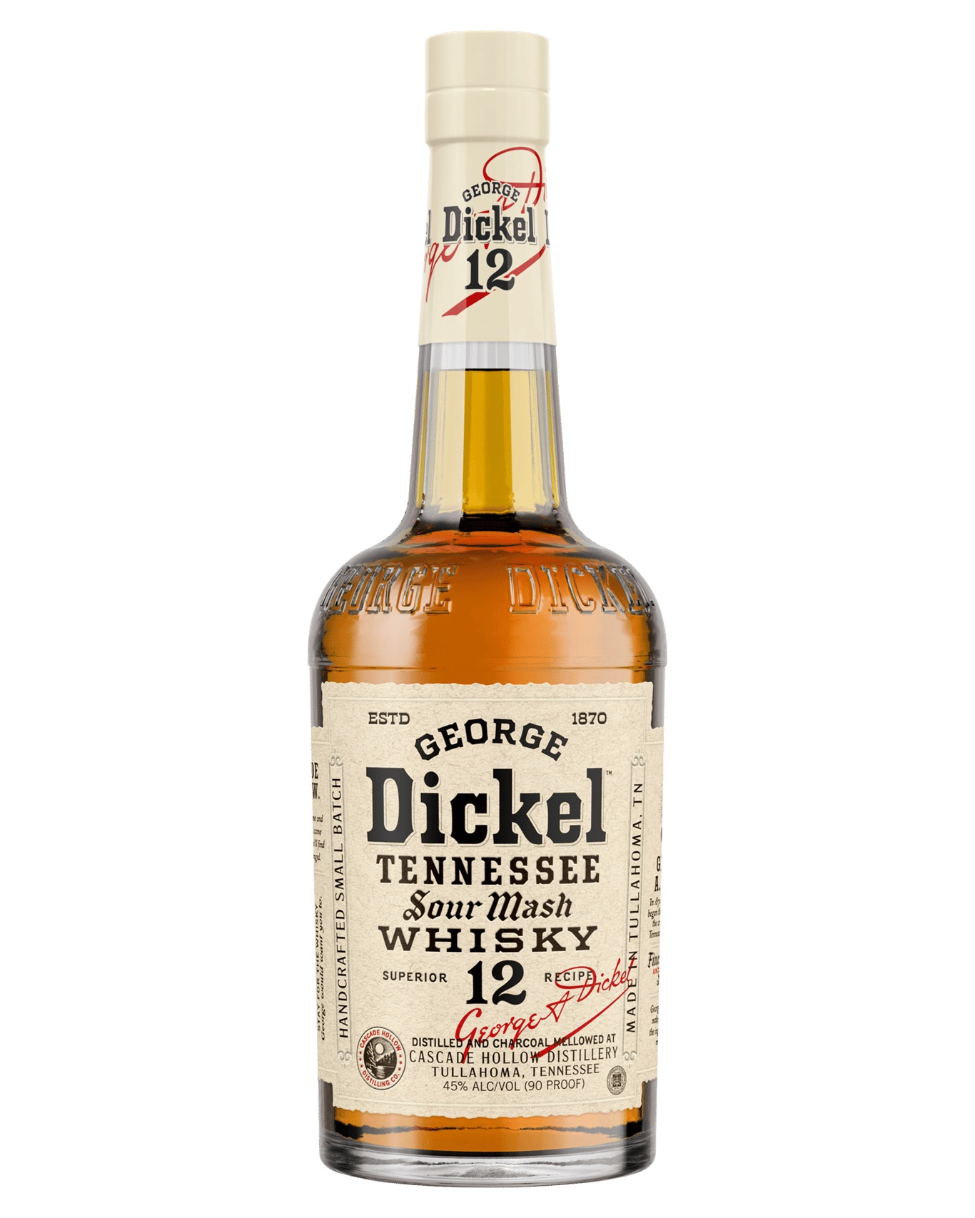 Buy George Dickel Superior No. 12 Tennessee Whisky 750ml Online @Lowest ...