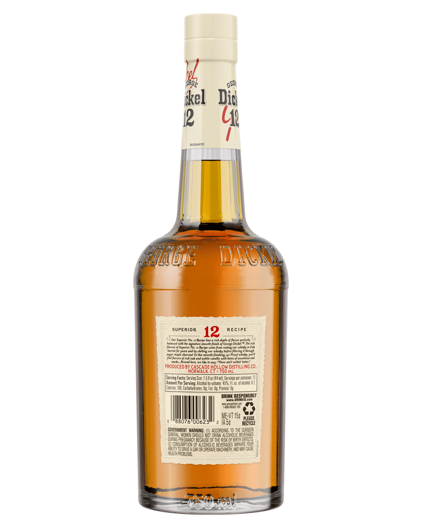 Buy George Dickel Superior No. 12 Tennessee Whisky 750ml Online @Lowest ...
