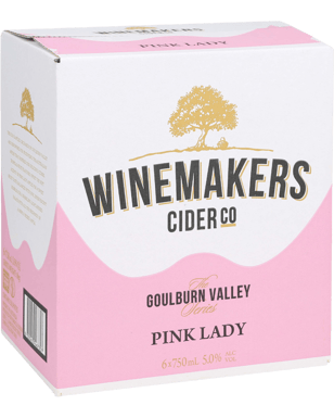 Buy Winemakers Cider Co. Pink Lady Apple Sparkling Cider 750ml Online ...