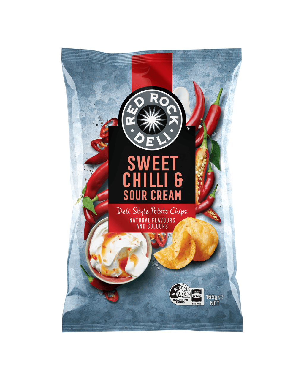 Buy Red Rock Deli Sweet Chilli & Sour Cream 165g Online @Lowest Price