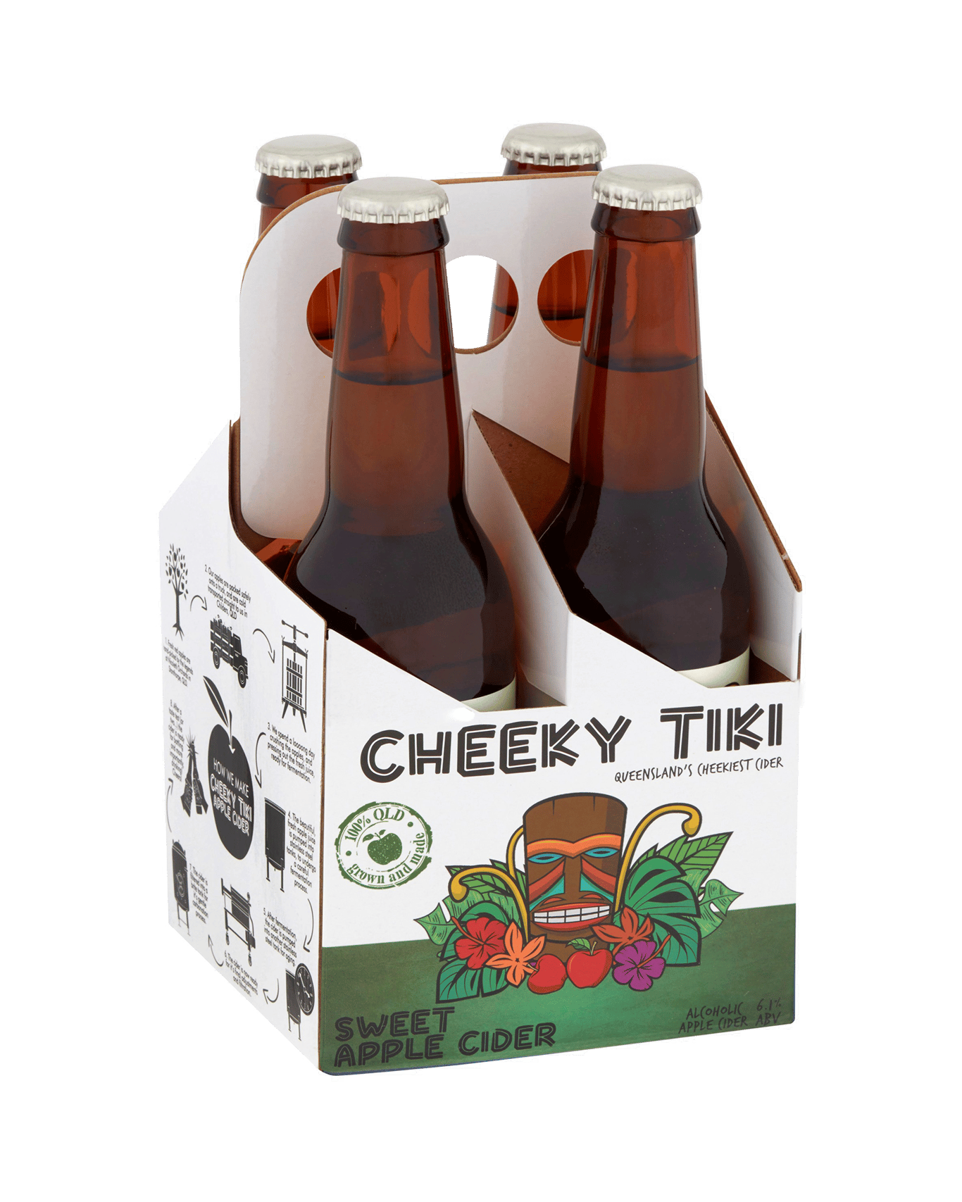 Buy Cheeky Tiki Sweet Cider 330ml Online @Lowest Price