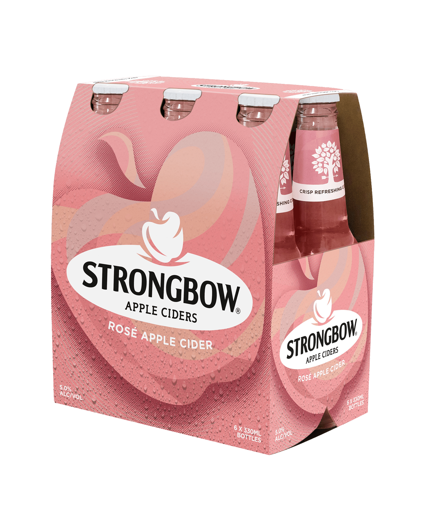 Buy Strongbow Blossom Rosé Sparkling Apple Cider Bottles 330ml Online ...