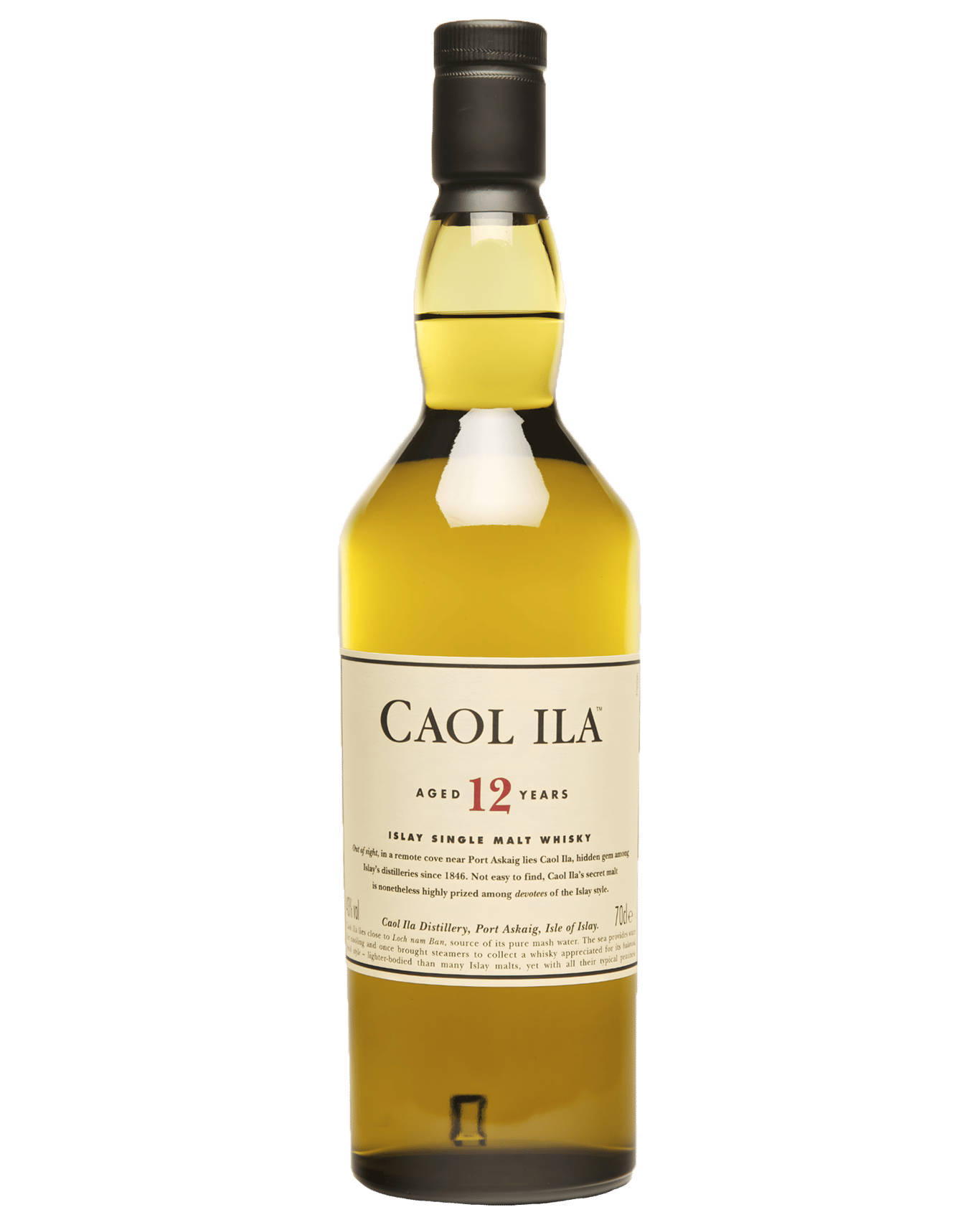 Buy Caol Ila 12 Year Old Single Malt Scotch Whisky 700ml Online @Lowest ...