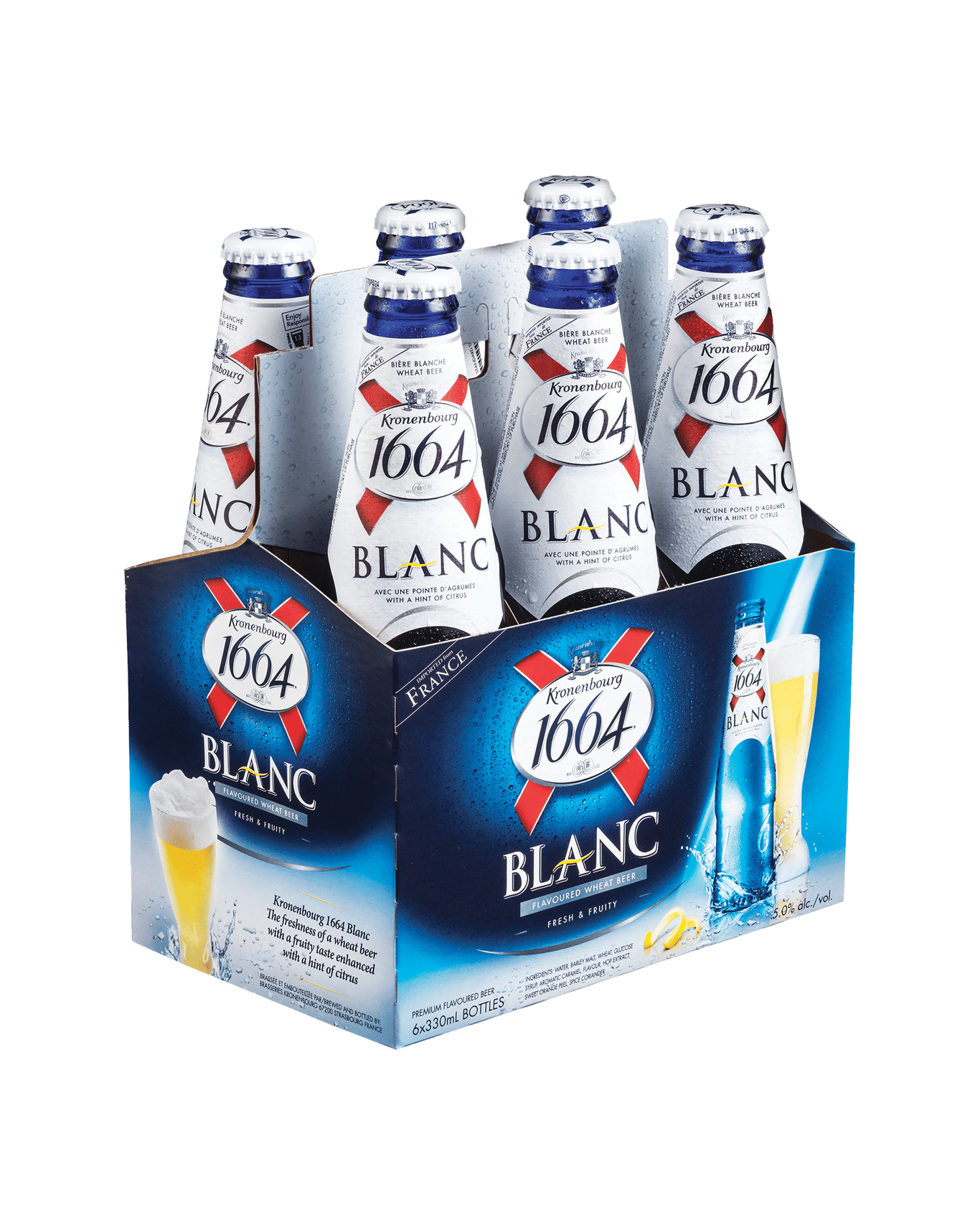 Buy Kronenbourg 1664 Blanc Bottles 330ml Online @Lowest Price