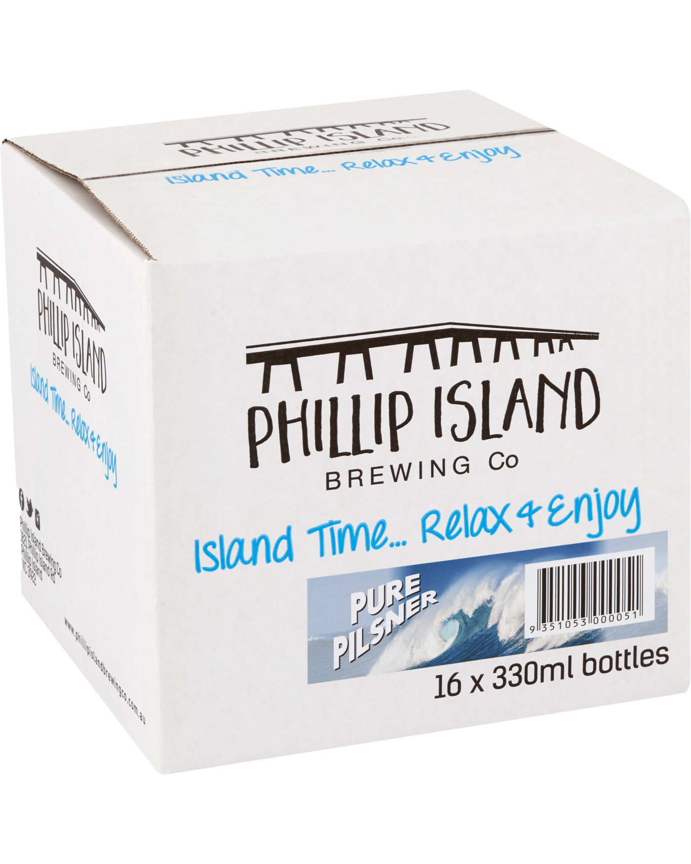 Buy Phillip Island Brewing Co Pure Pilsner Bottle 330ml Online @Lowest ...
