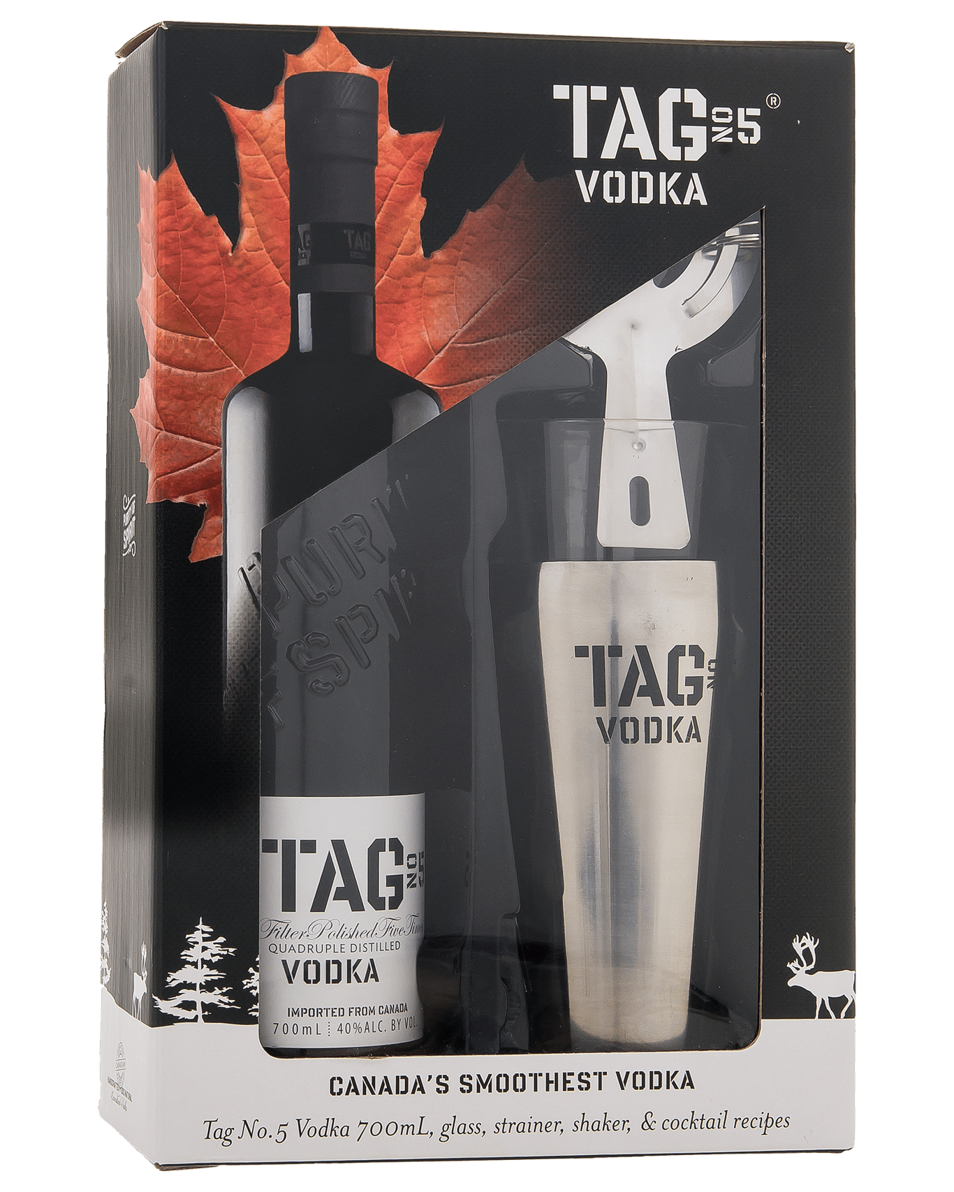 Tag No.5 Vodka Cocktail Gift Pack (Unbeatable Prices): Buy Online @Best ...