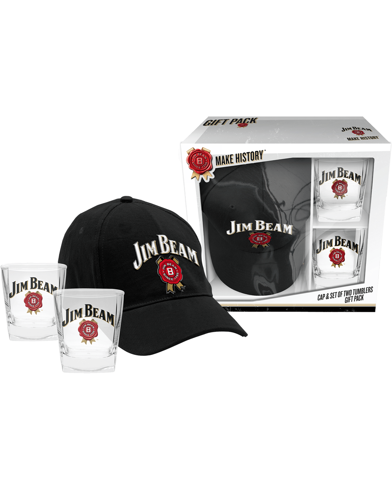 Buy Jim Beam Cap And Glass Pack Online (Low Prices) from Dan Murphy's