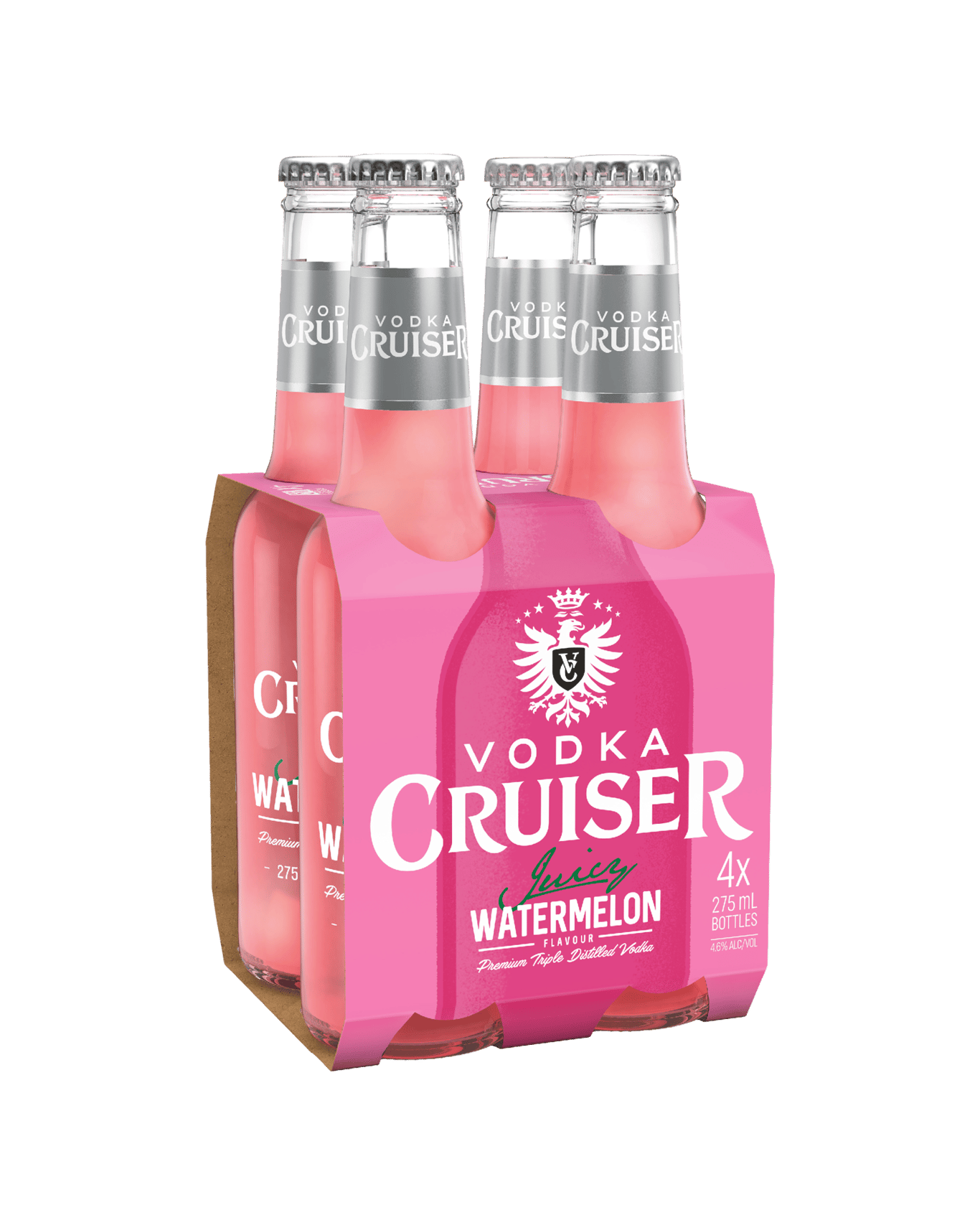 Buy Vodka Cruiser Juicy Watermelon Bottles 275ml Online @Lowest Price