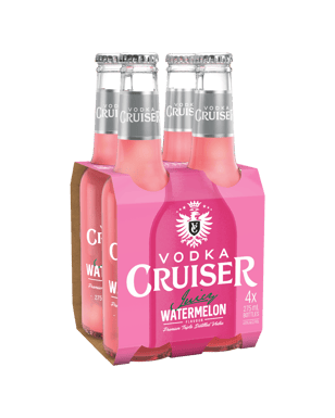 Buy Vodka Cruiser Juicy Watermelon Bottles 275ml Online @Lowest Price