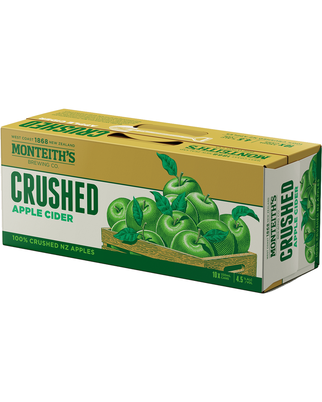 Buy Monteith's Crushed Apple Cider Cans 10 Pack 330ml Online @Lowest Price