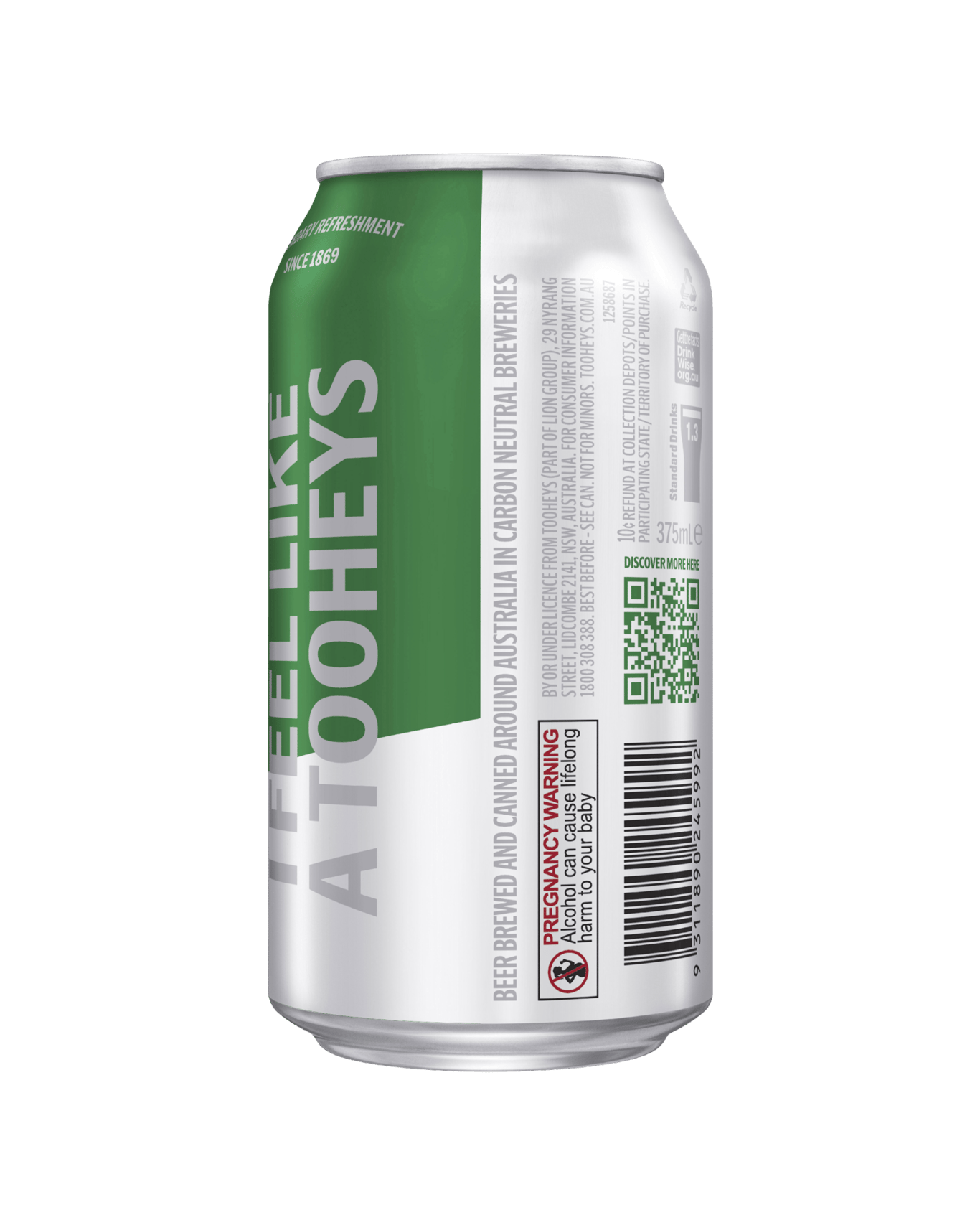 Buy Tooheys Extra Dry Cans 375ml Online @Lowest Price