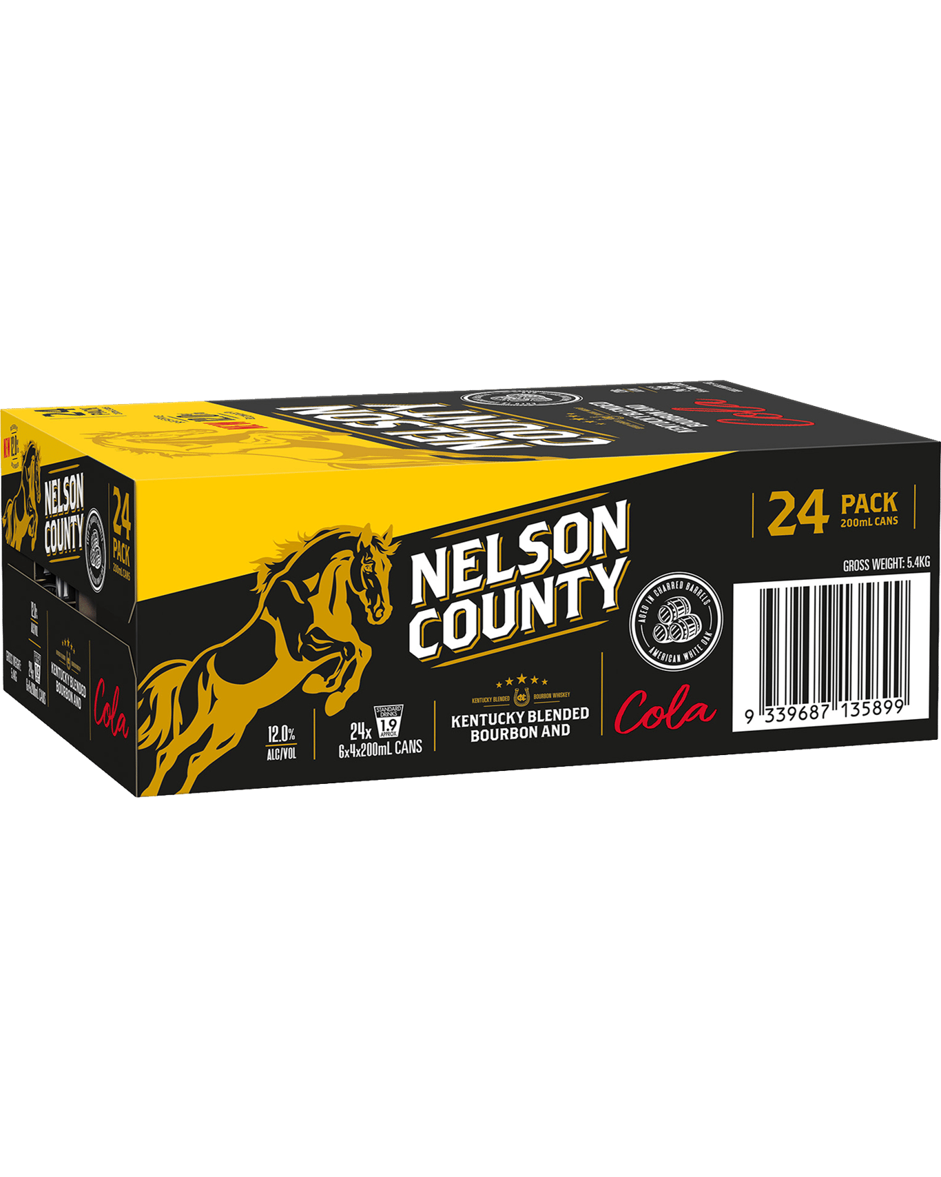 Buy Nelson County 12% Bourbon & Cola Cans 200ml Online @Lowest Price