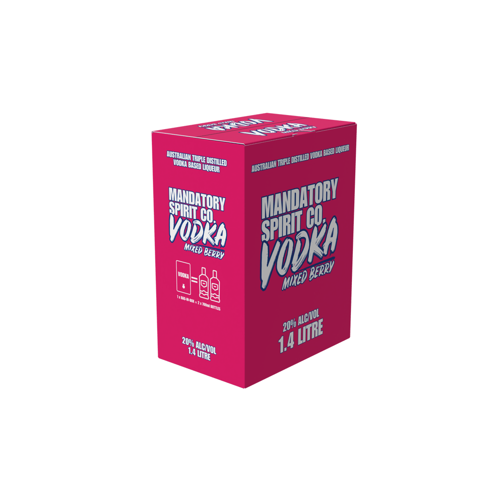 Buy Mandatory Spirit Co. Mixed Berry Vodka Cask 1.4l Online @Lowest Price
