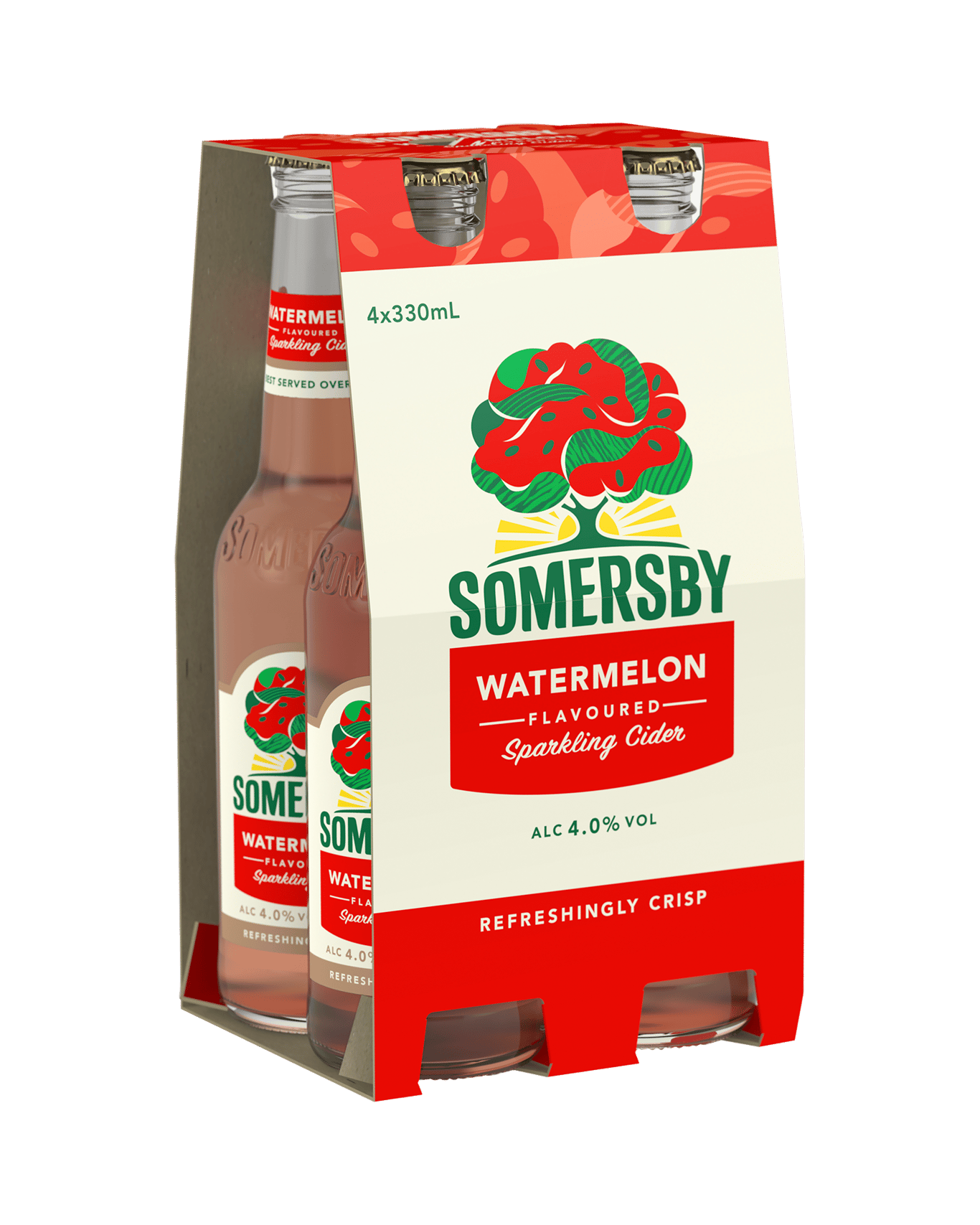 Buy Somersby Watermelon Cider Bottles 330ml Online @Lowest Price