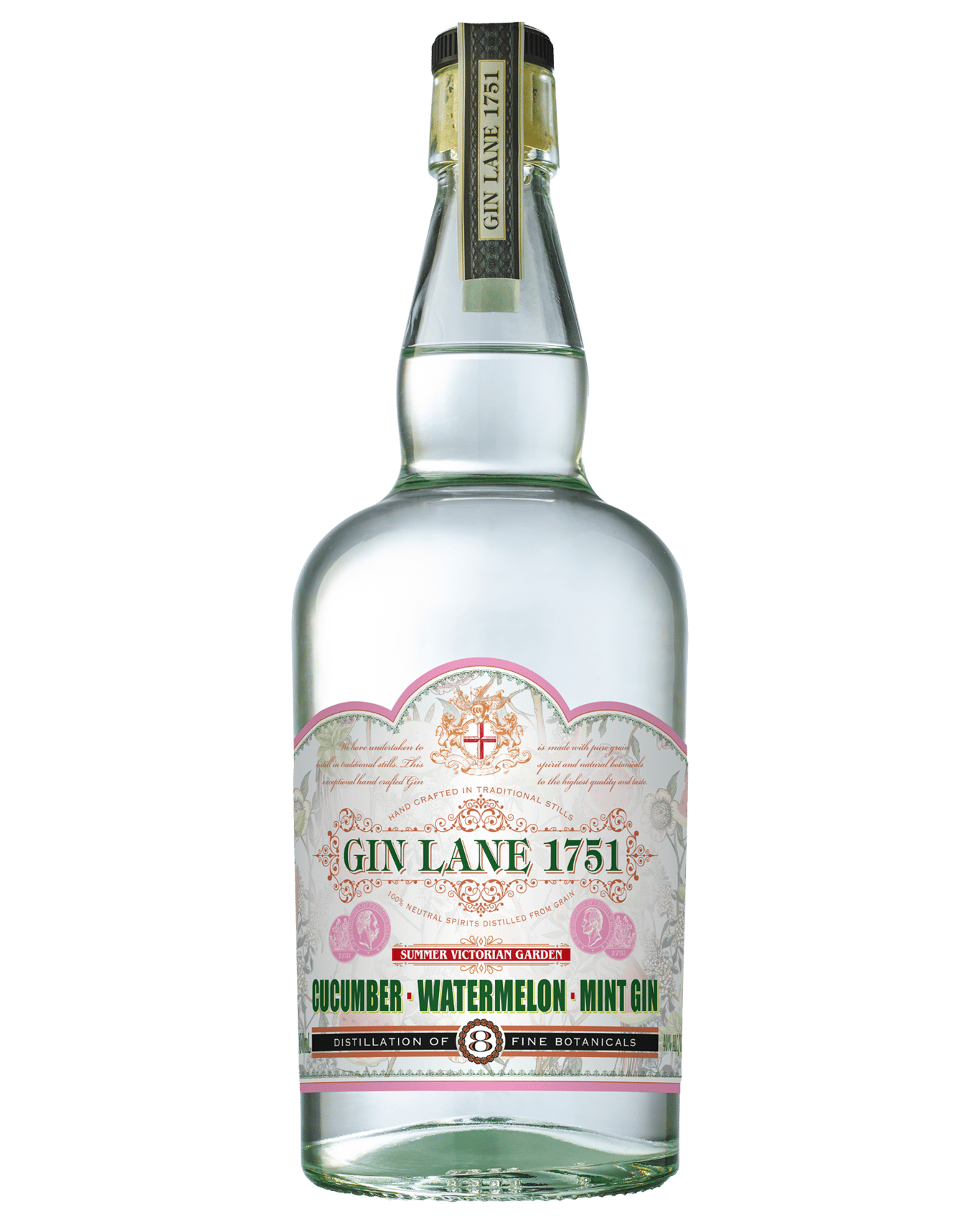 Buy Gin Lane 1751 Cucumber Watermelon & Mint Gin 700ml Online @Lowest Price