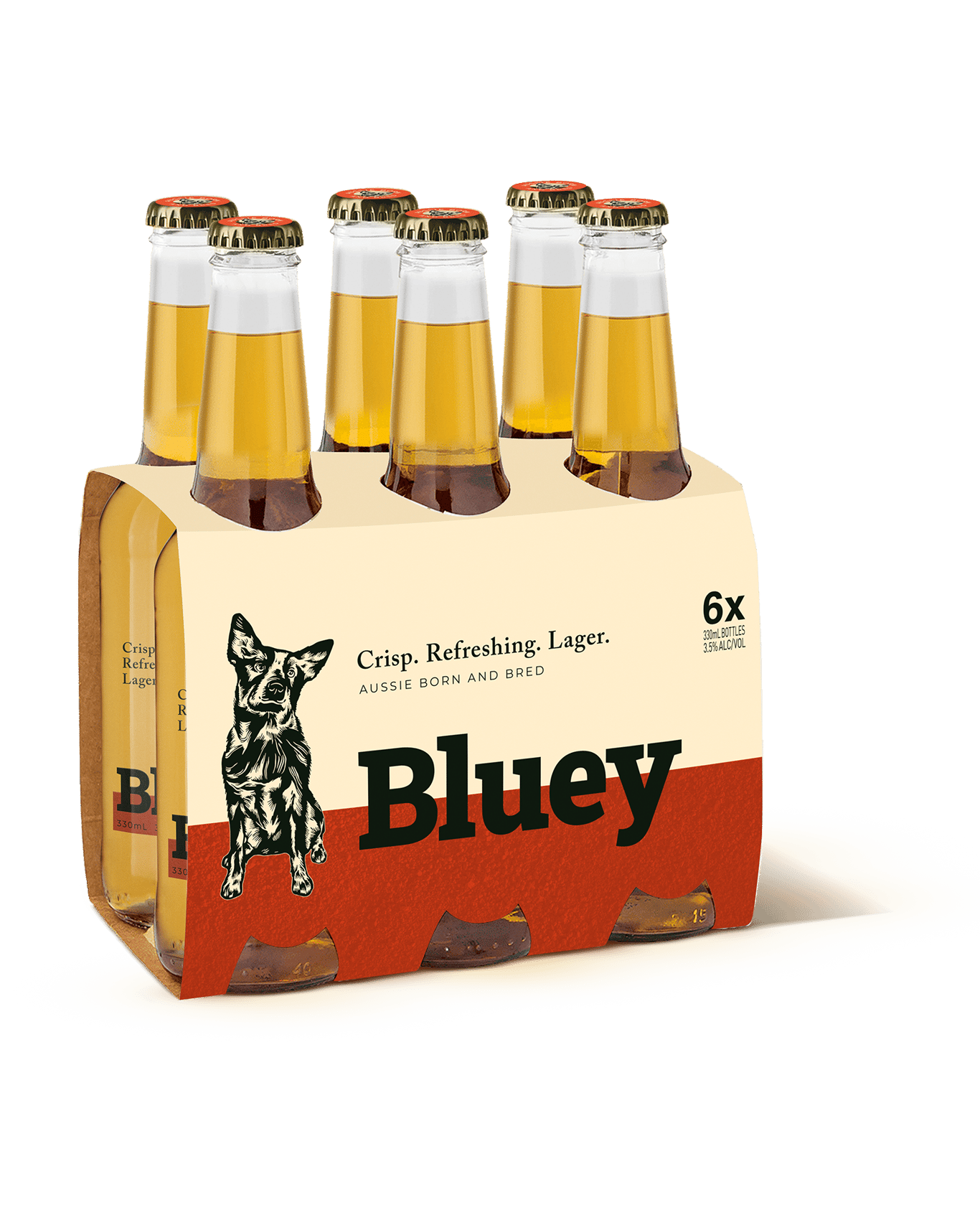 Buy Bluey Ultra Crisp Lager Bottles 330ml Online @Lowest Price