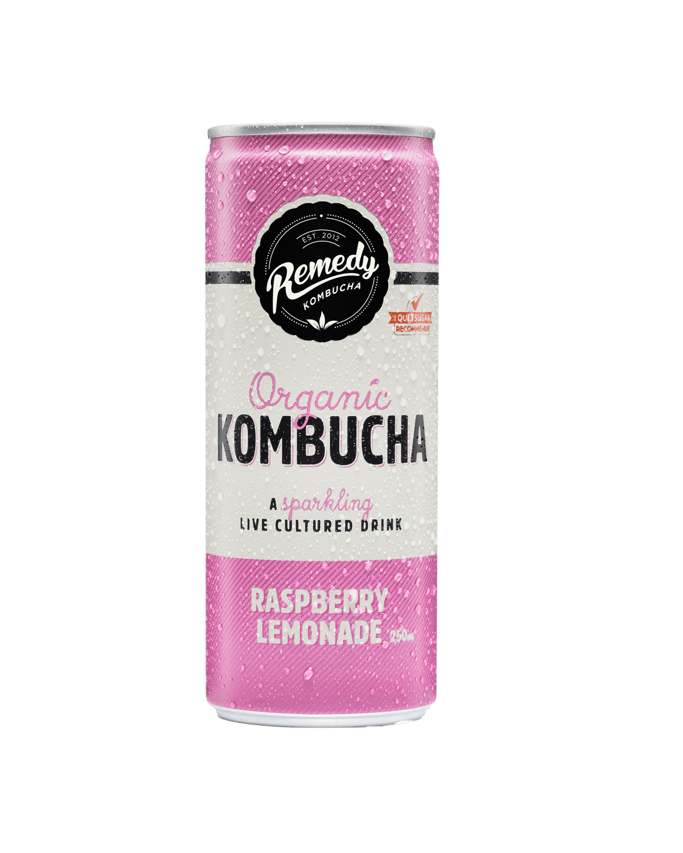 Buy Remedy Kombucha Raspberry Lemonade 4 Pack 250ml Online @Lowest Price