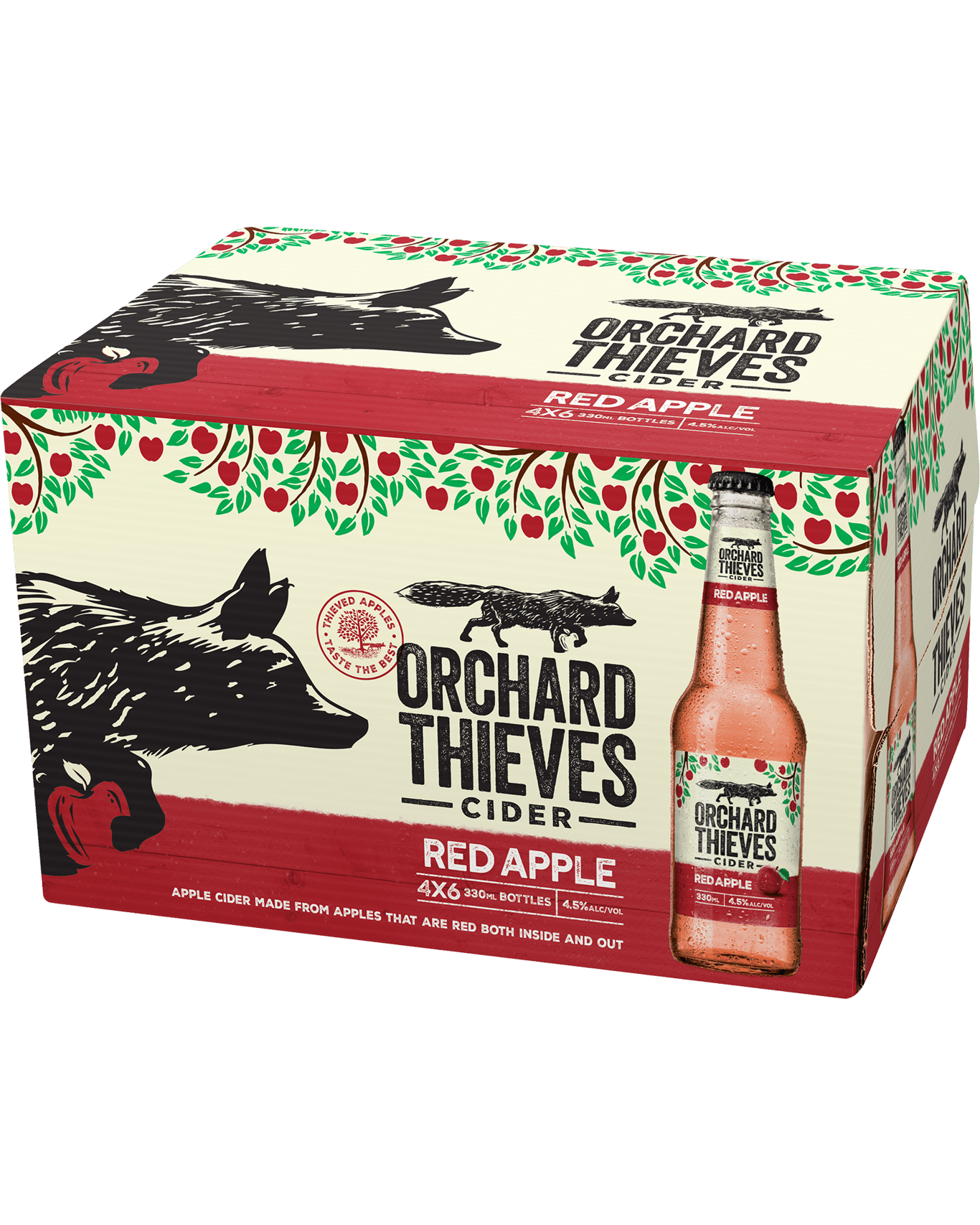 Buy Orchard Thieves Red Apple Cider Bottles 330ml Online @Lowest Price