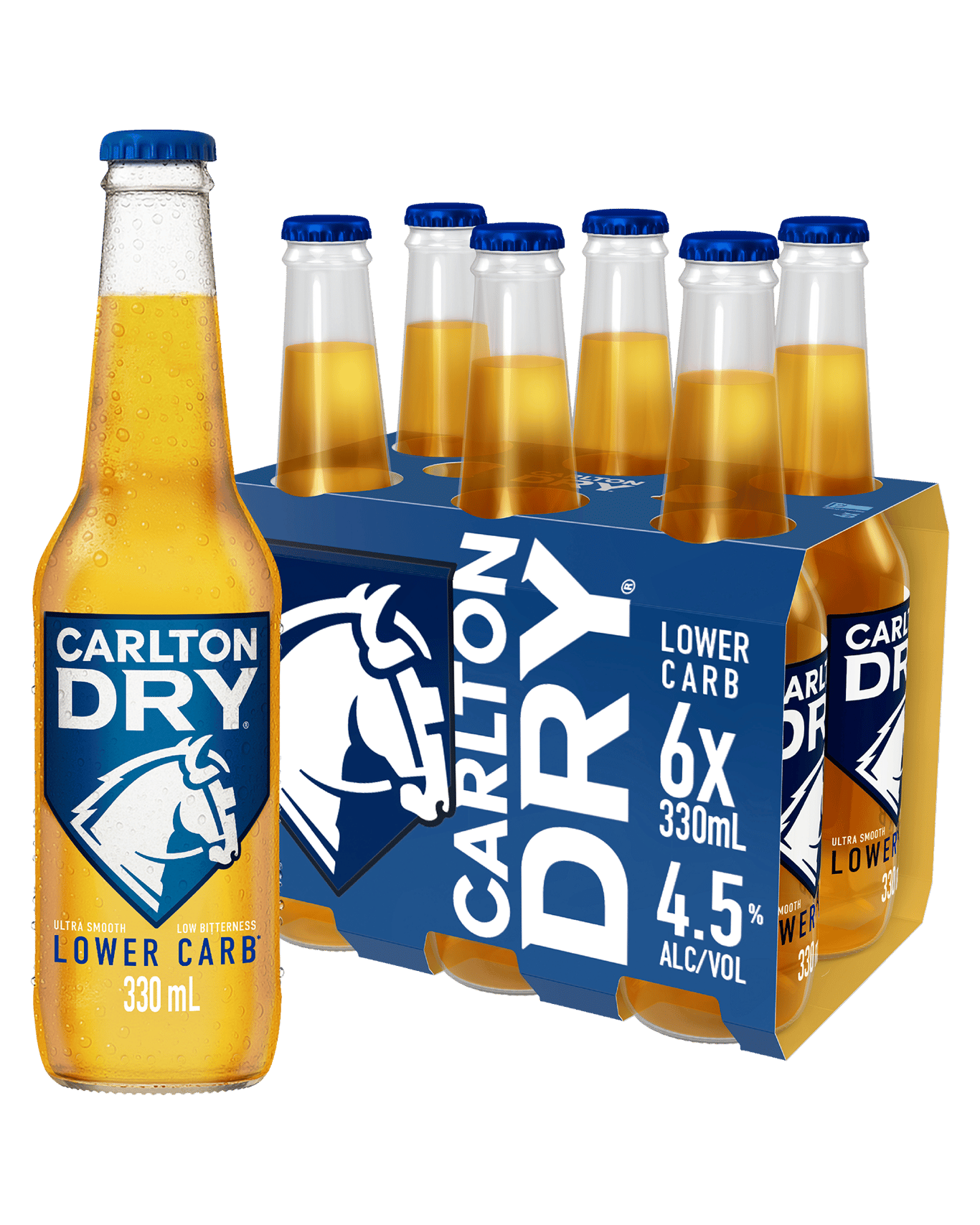 Buy Carlton Dry Lager Bottles 330ml Online @Lowest Price